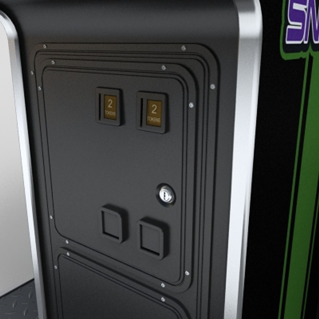 Stand Arcade Sniper Gun 3d Model