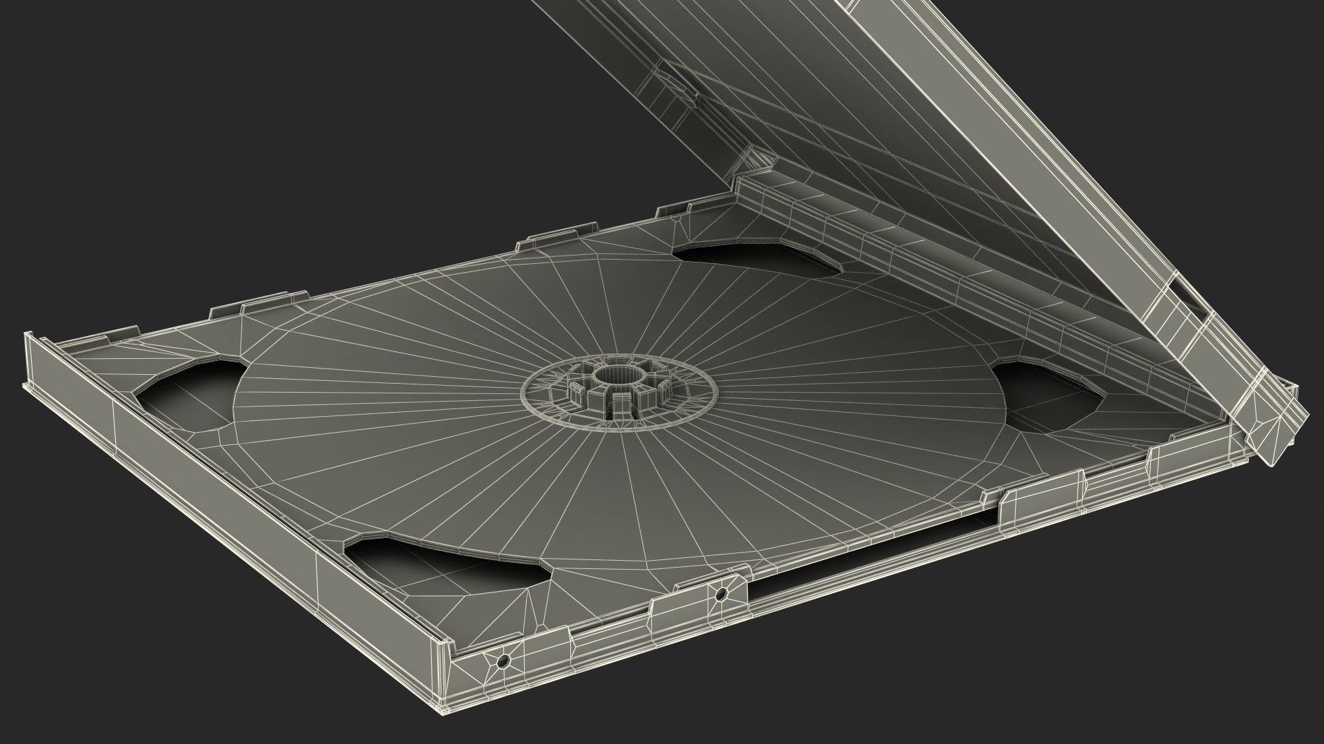 Clear Double CD Jewel Case 3D Model - TurboSquid 1808626