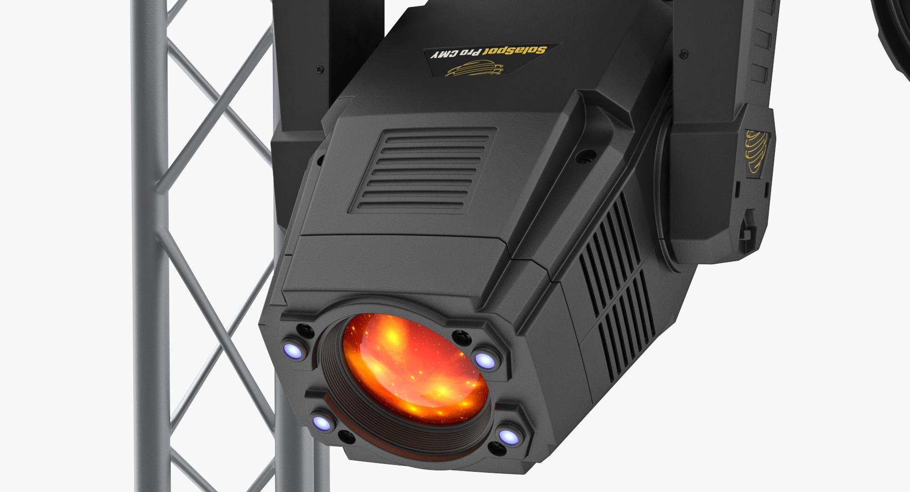 Mobile truss lights 3D - TurboSquid 1221516