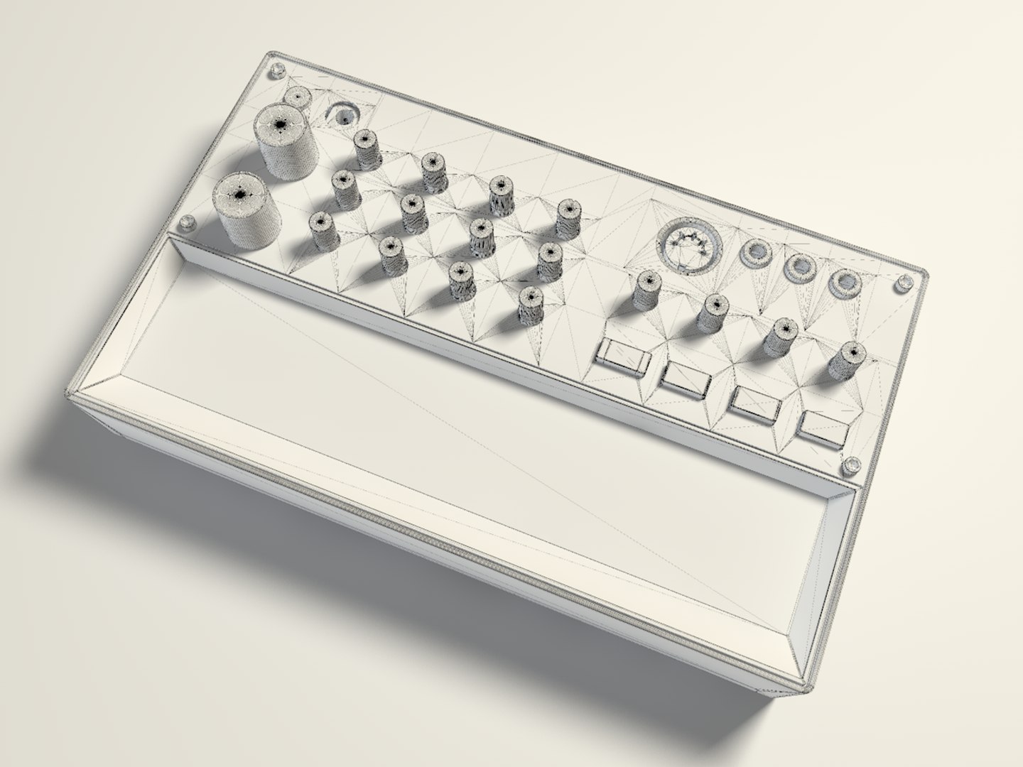 Korg Volca Keys Synthesizer 3D Model - TurboSquid 1386648