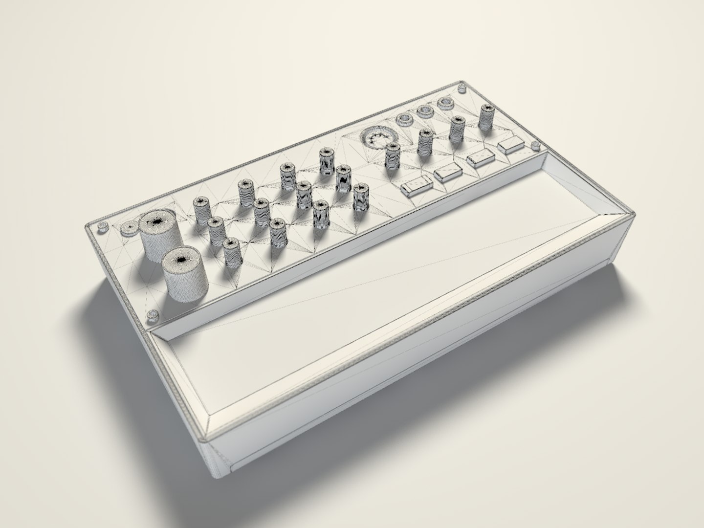 Korg Volca Keys Synthesizer 3D Model - TurboSquid 1386648