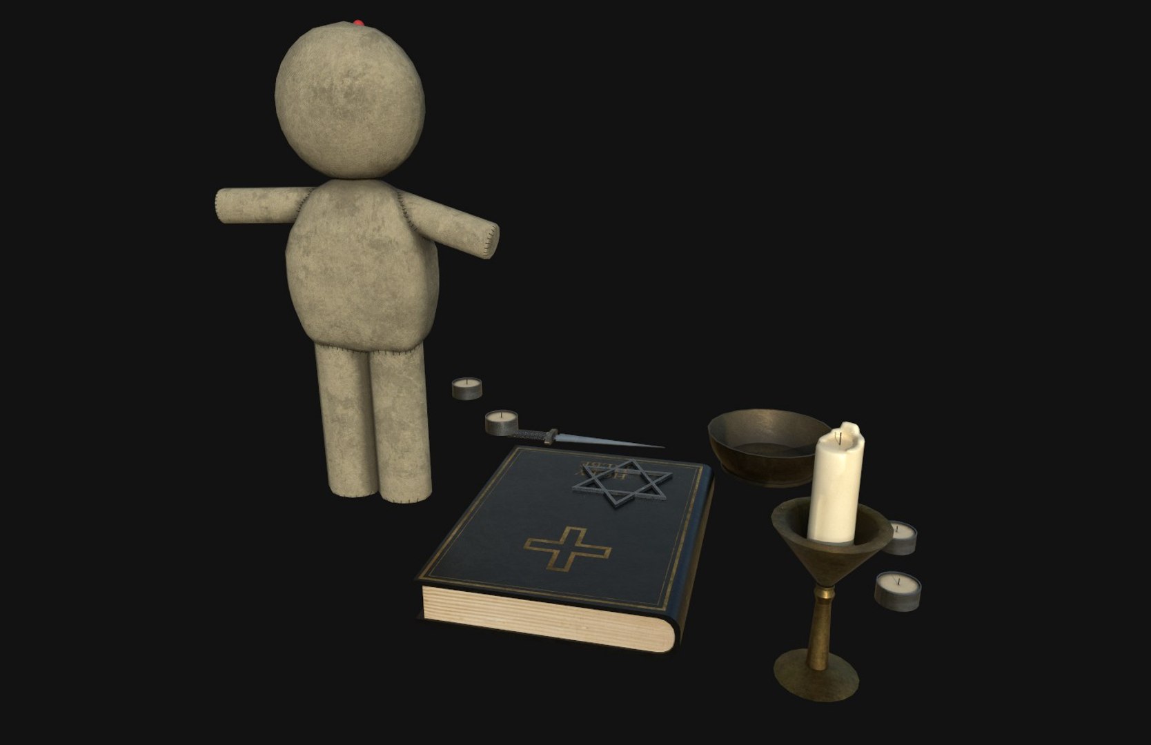 3D Ritual Objects Model - TurboSquid 1611233