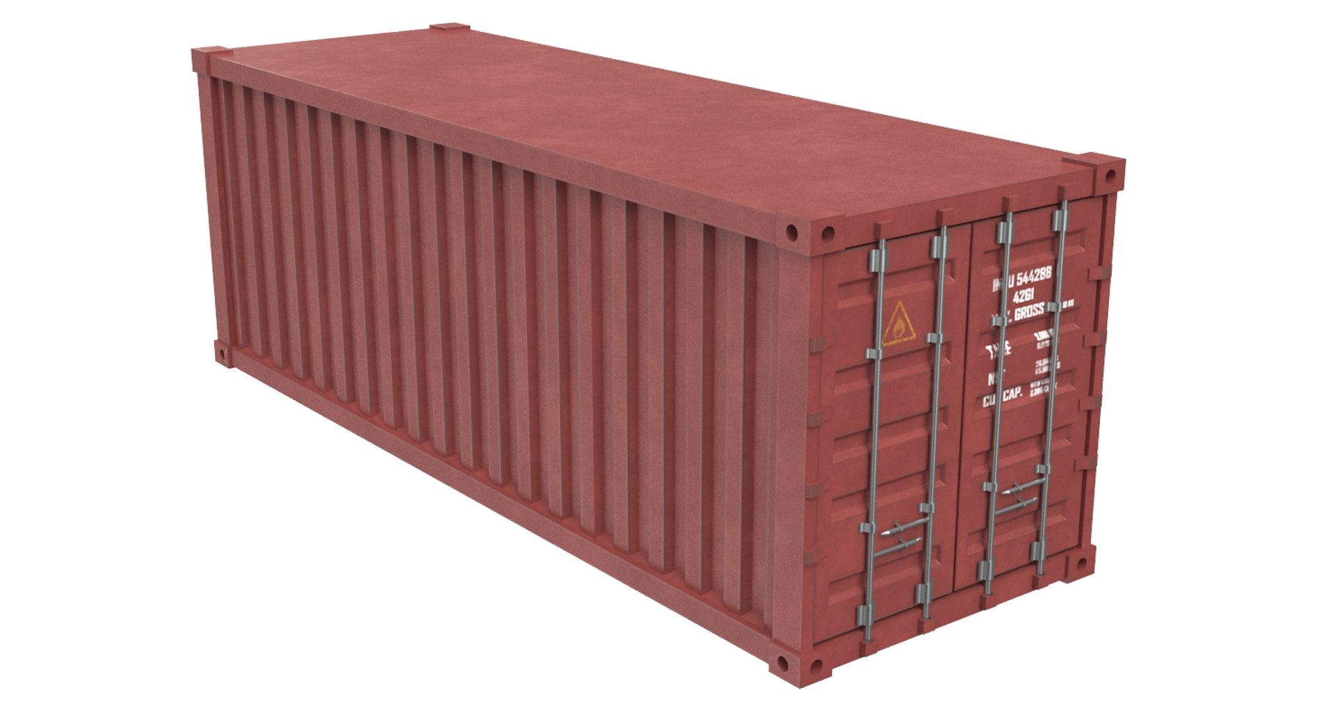 3D Shipping Container Model - TurboSquid 1342464