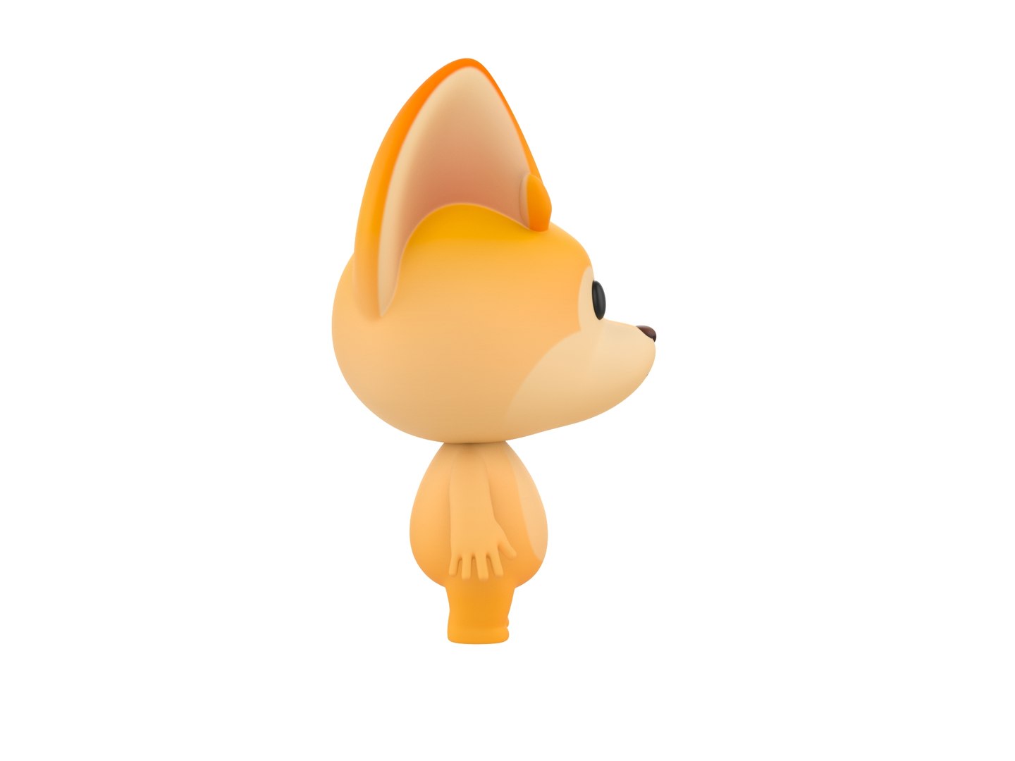 3D Model Character193 Fennec - TurboSquid 1962045