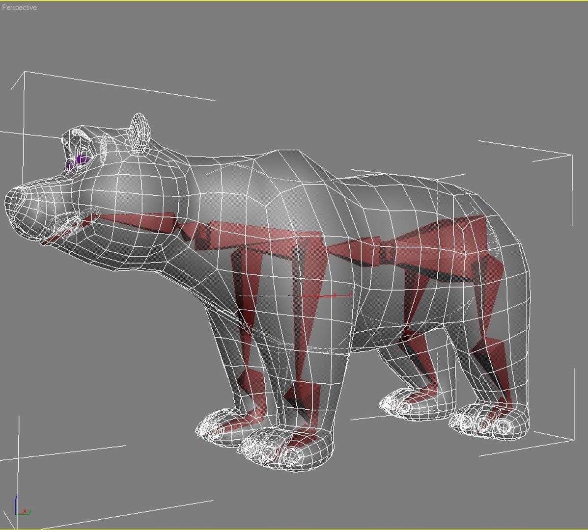 Max Cartoon Bear Rigged
