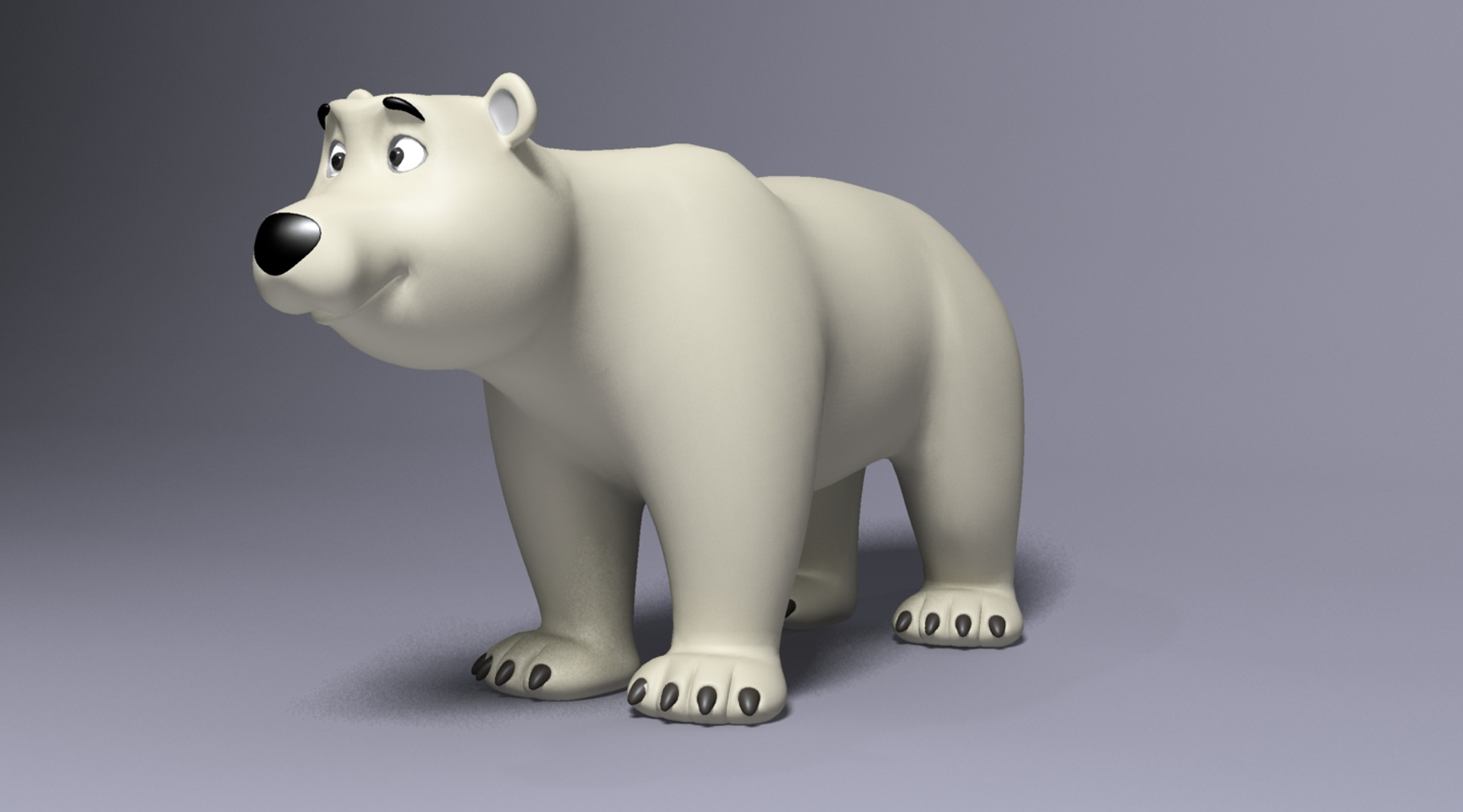 Max Cartoon Bear Rigged