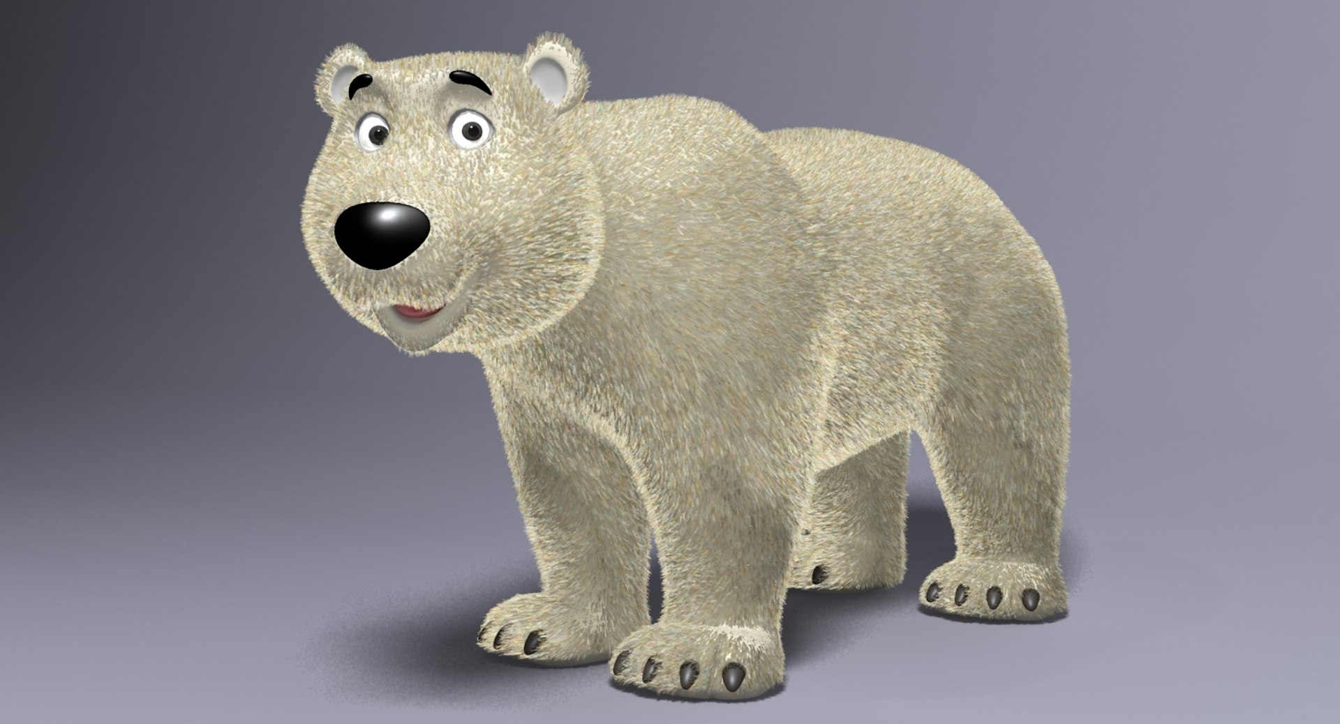 Max Cartoon Bear Rigged