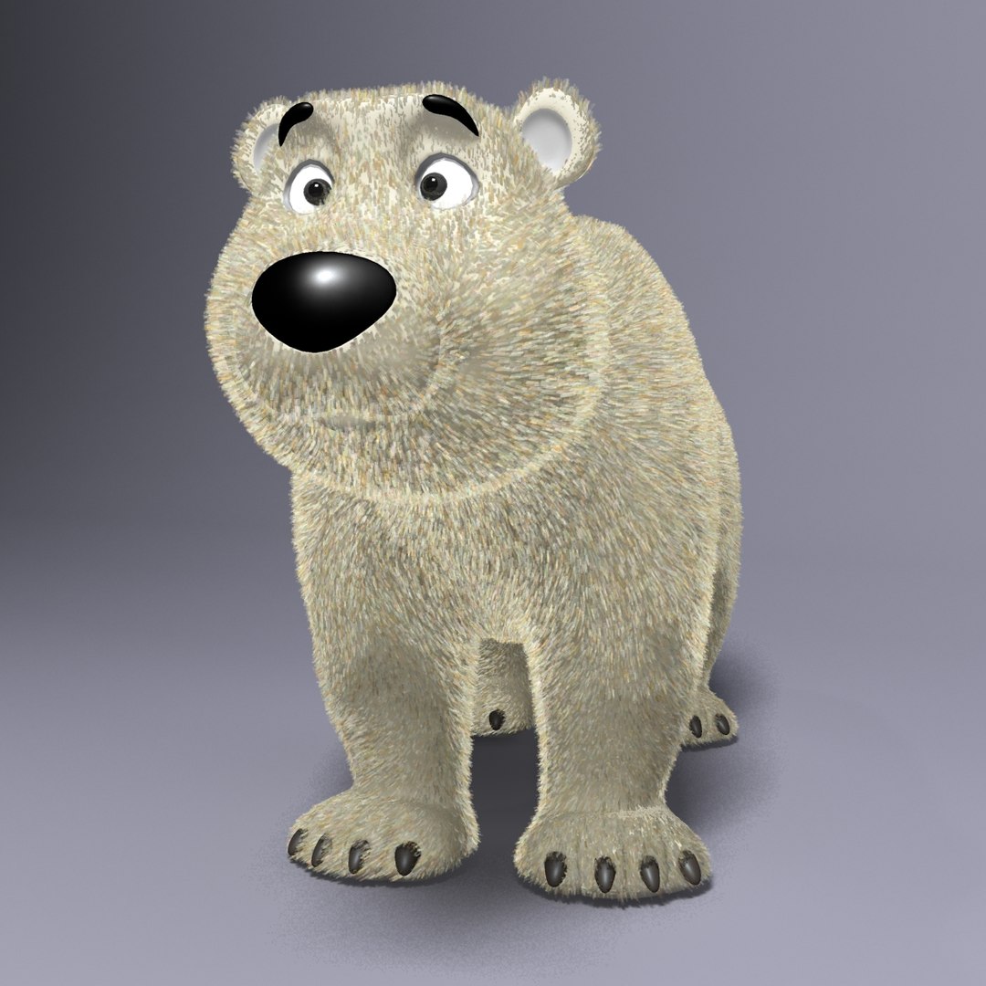Max Cartoon Bear Rigged