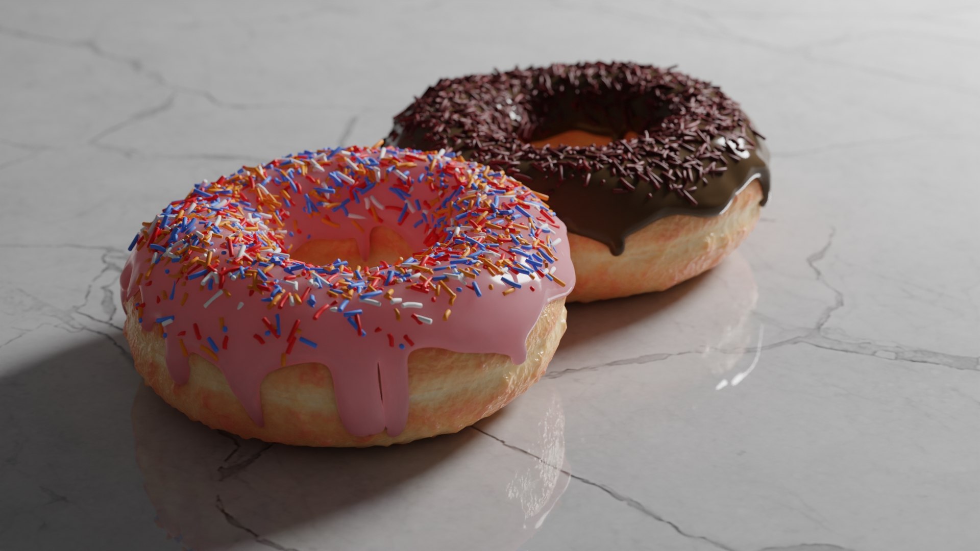 Donut 3D Model - TurboSquid 1723293