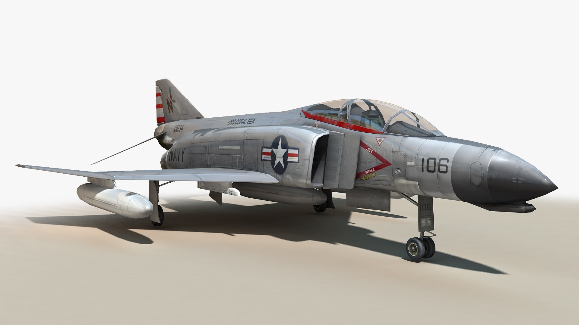 3D Model F4 Phantom - TurboSquid 1666857