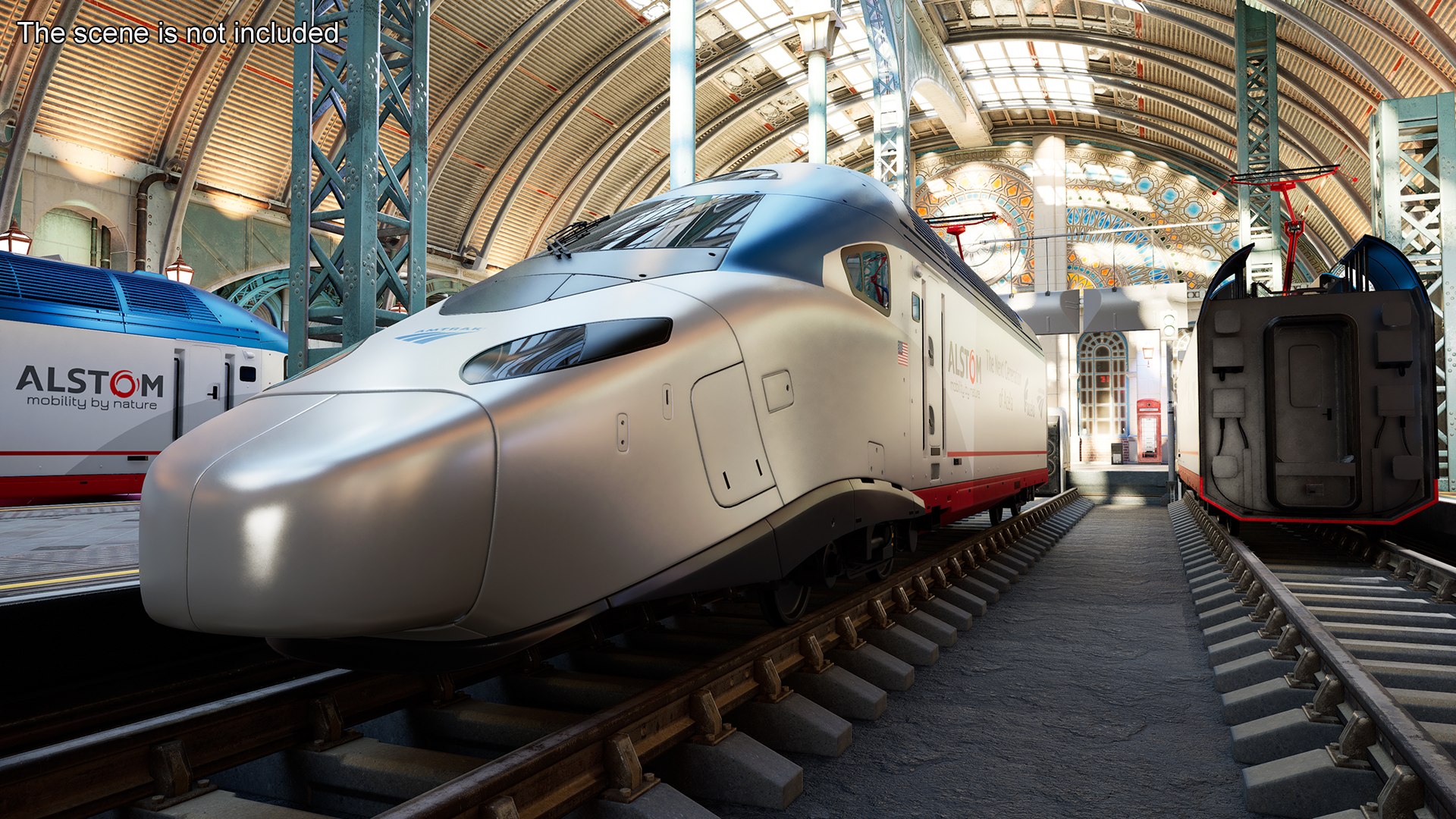 Locomotive Train Amtrak Alstom Avelia Liberty 3D - TurboSquid 2089668