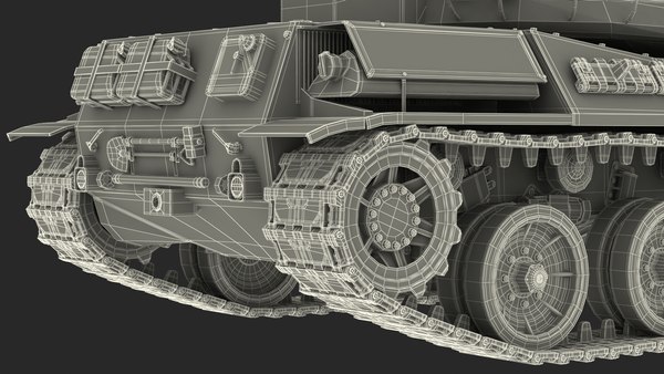 French AMX-30 3D model - TurboSquid 1819392