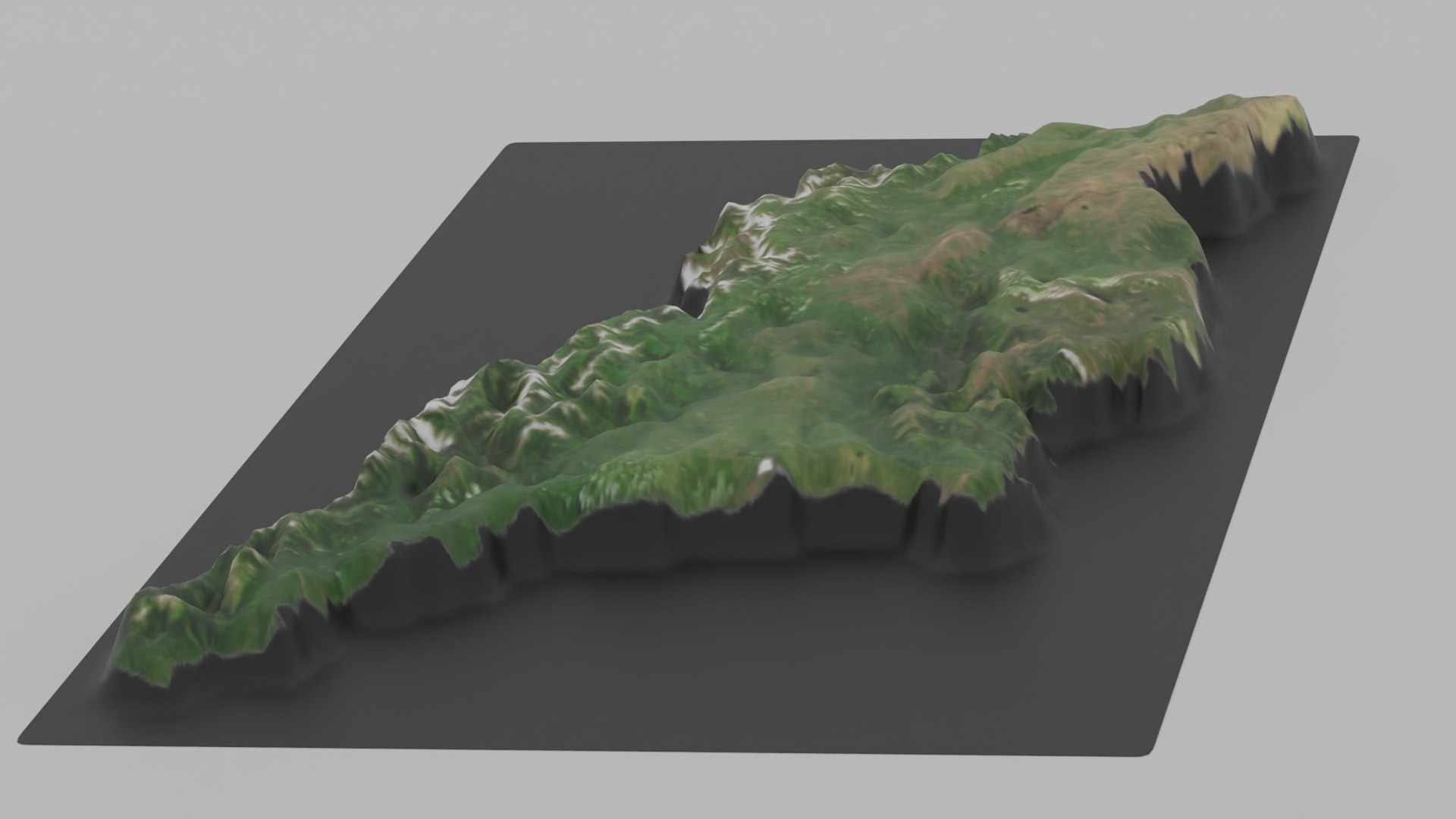 3D Georgia Map Country - TurboSquid 2075869