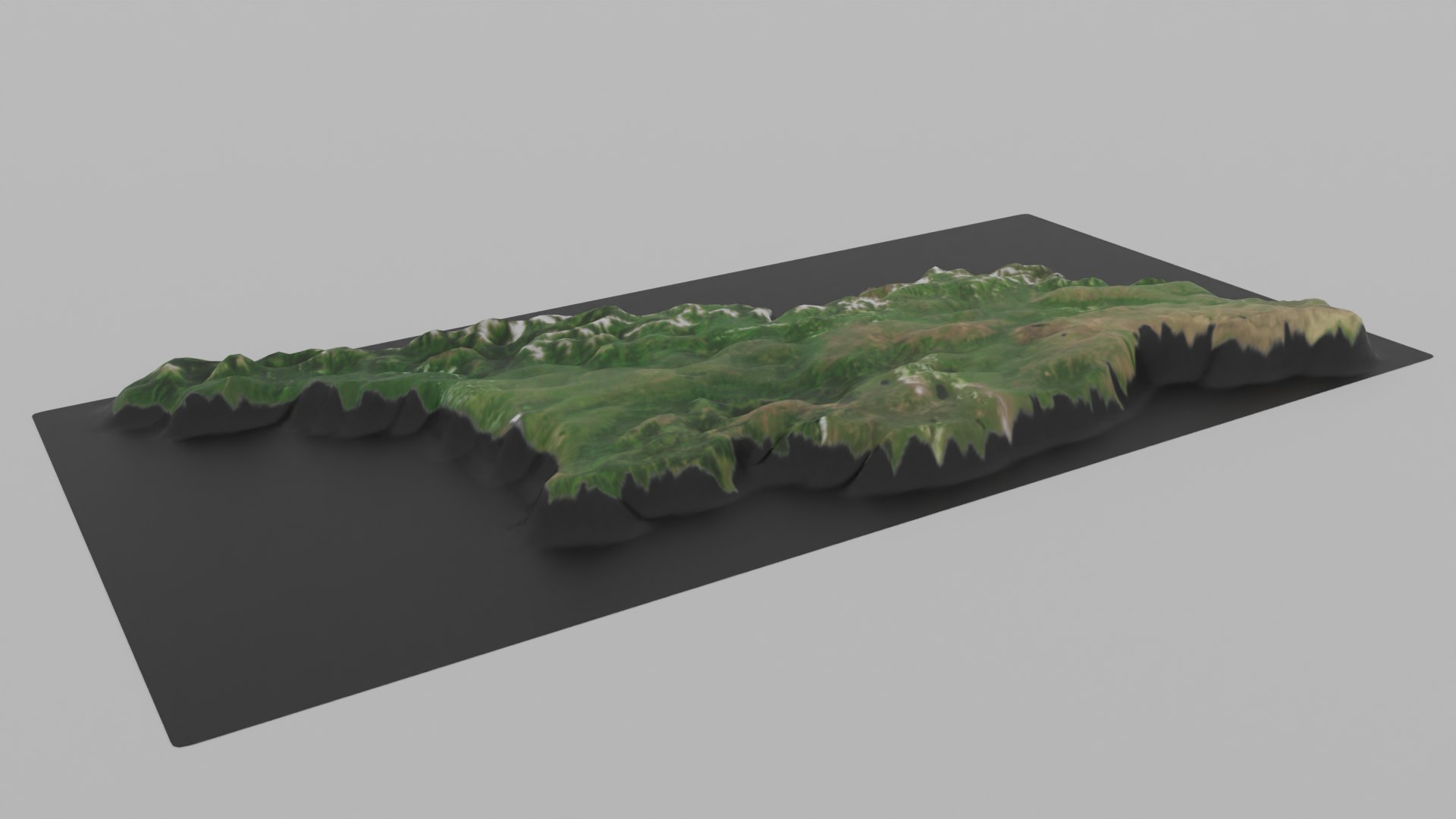 3D Georgia Map Country - TurboSquid 2075869