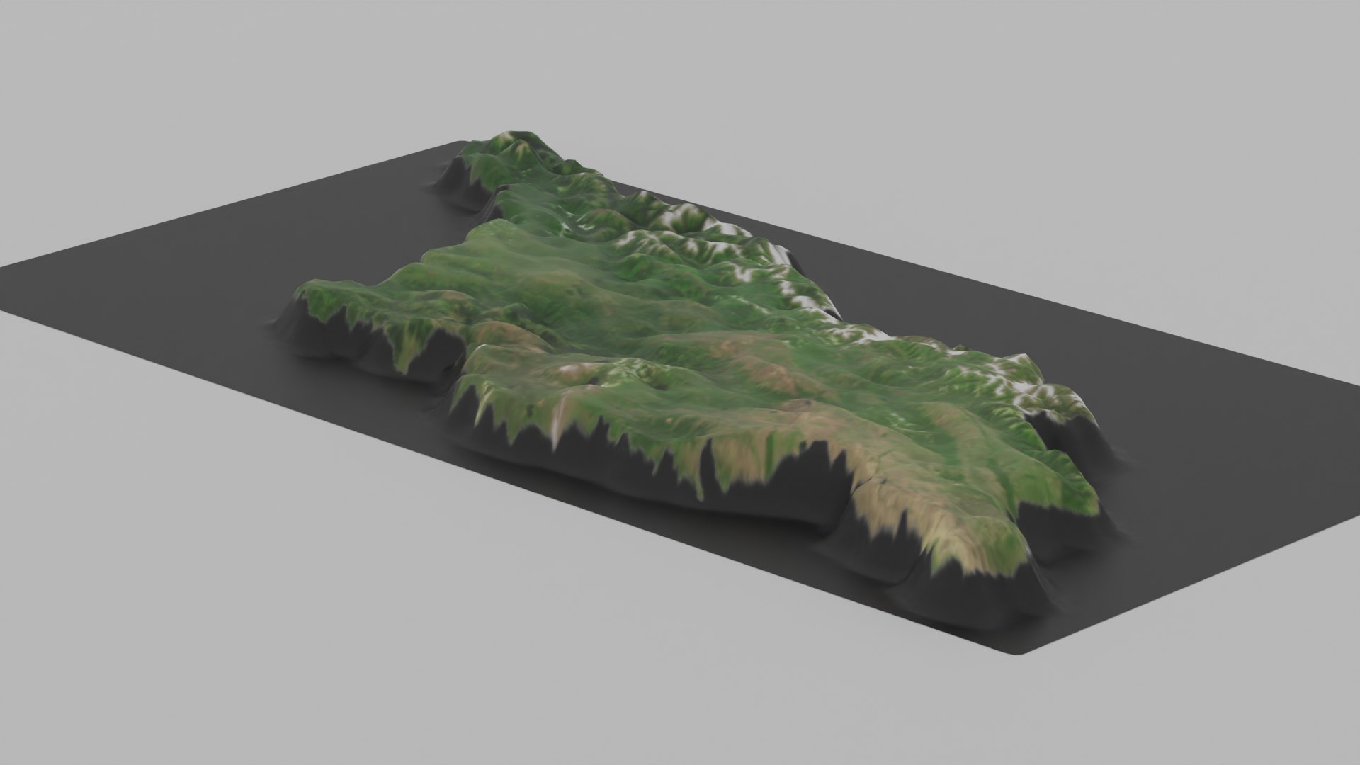 3D Georgia Map Country - TurboSquid 2075869