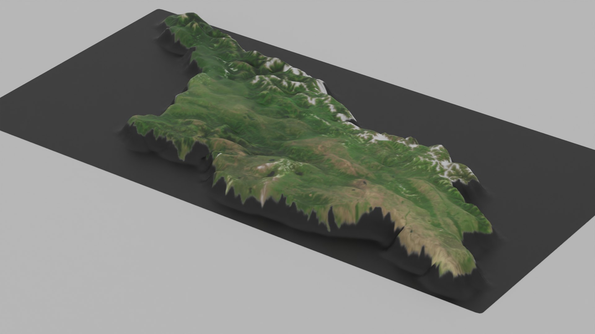 3D Georgia Map Country - TurboSquid 2075869