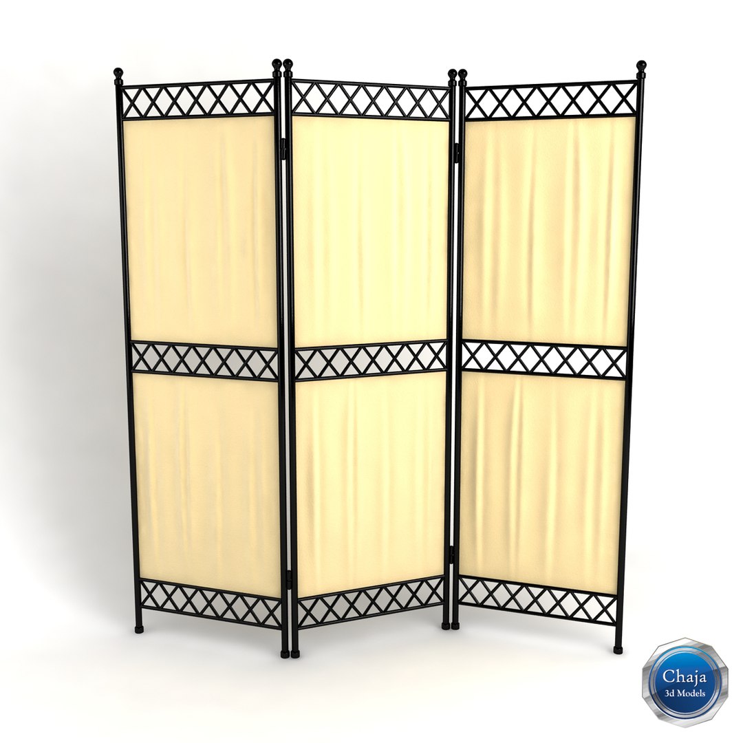 3d Model Room Divider
