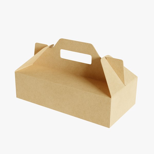 Cardboard Paper Box model - TurboSquid 1985911