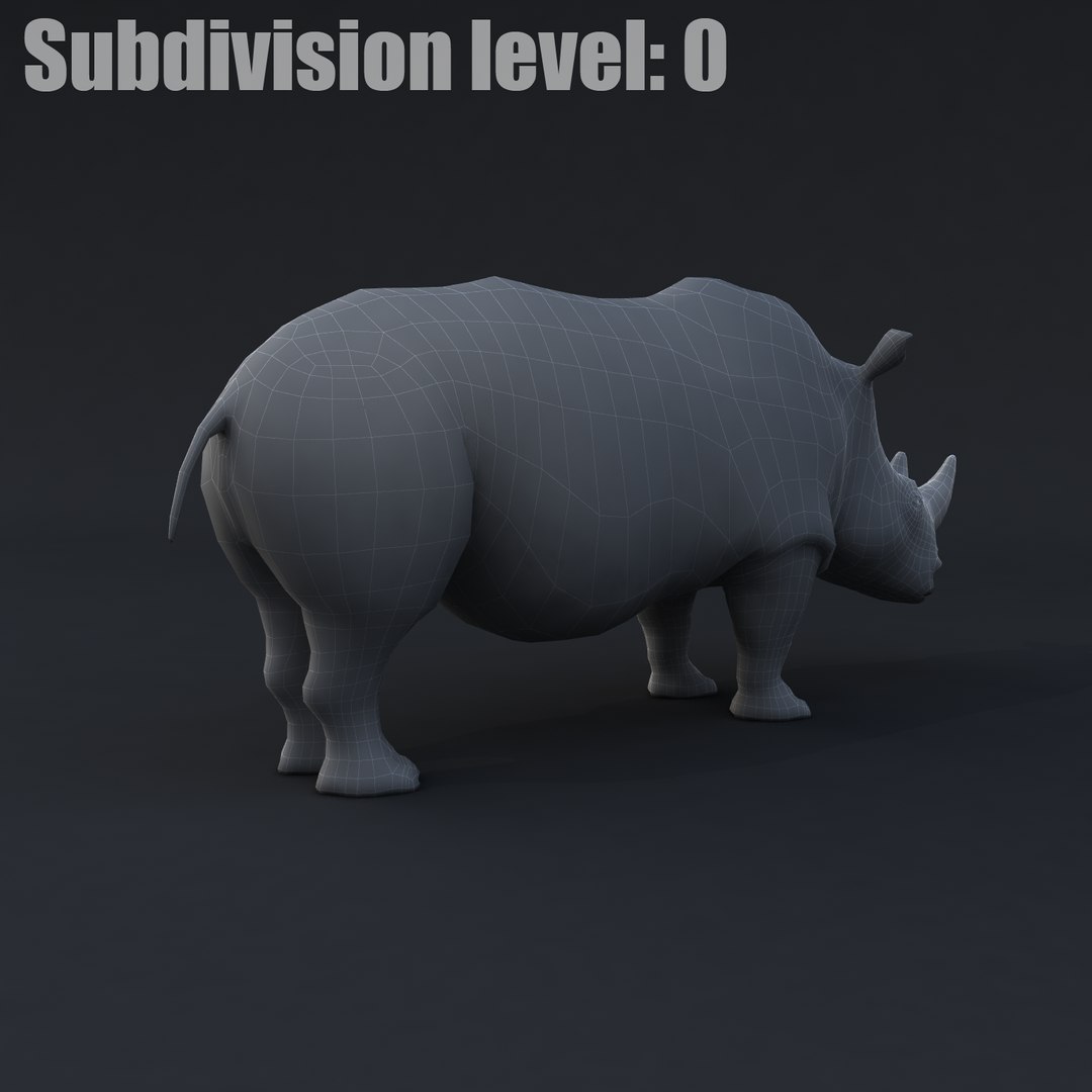 Realistic Rhino Render 3d Max