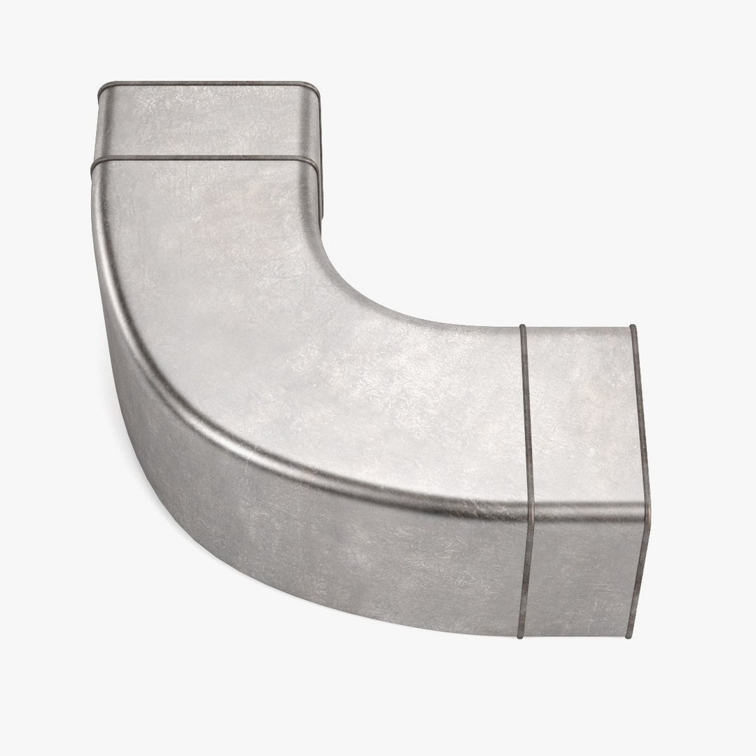 Square Pipes 3d Model