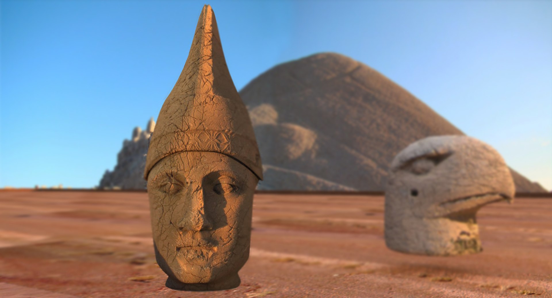 God Heads Nemrut Max