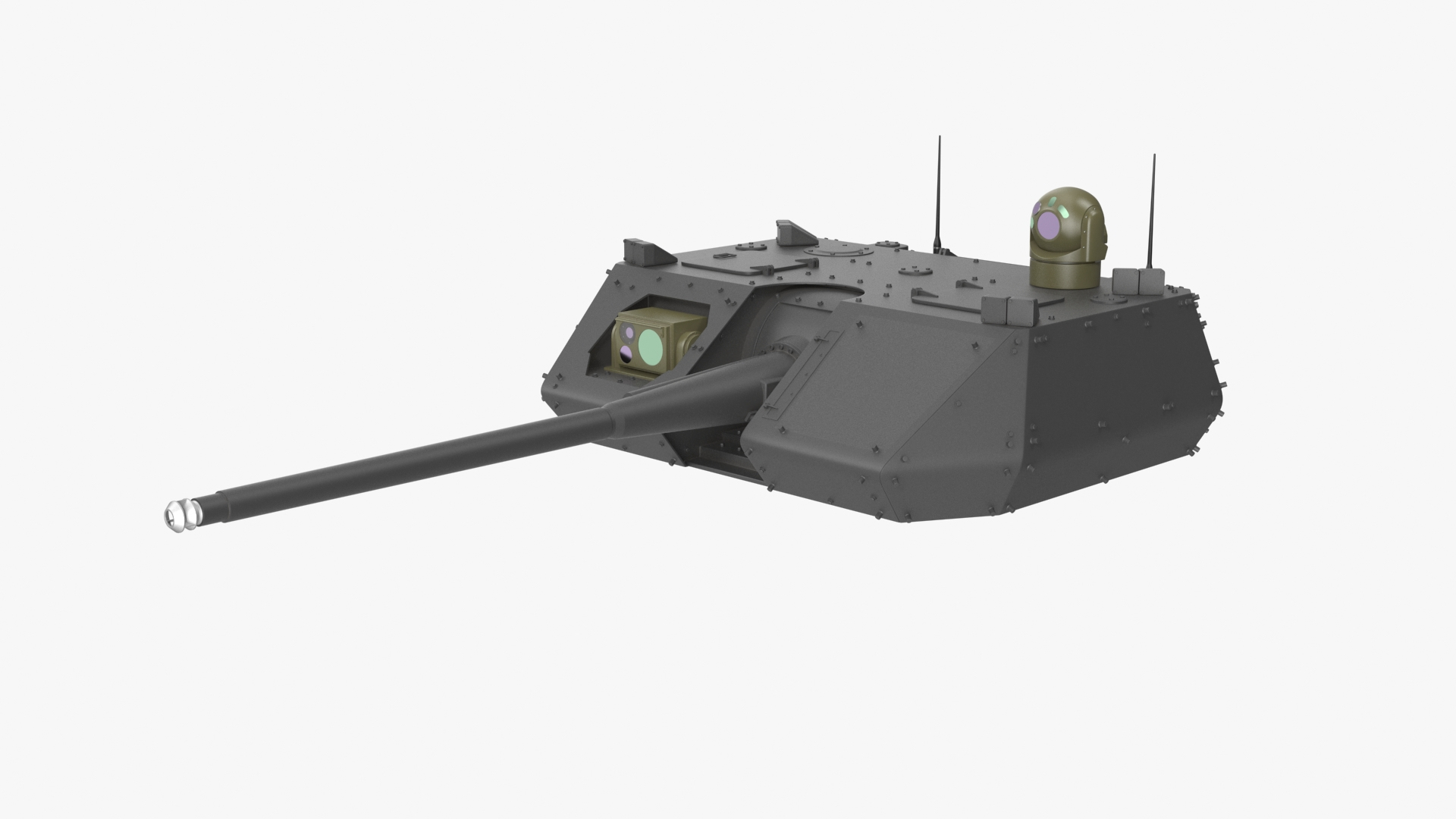 Tank Turret 3D - TurboSquid 1789504