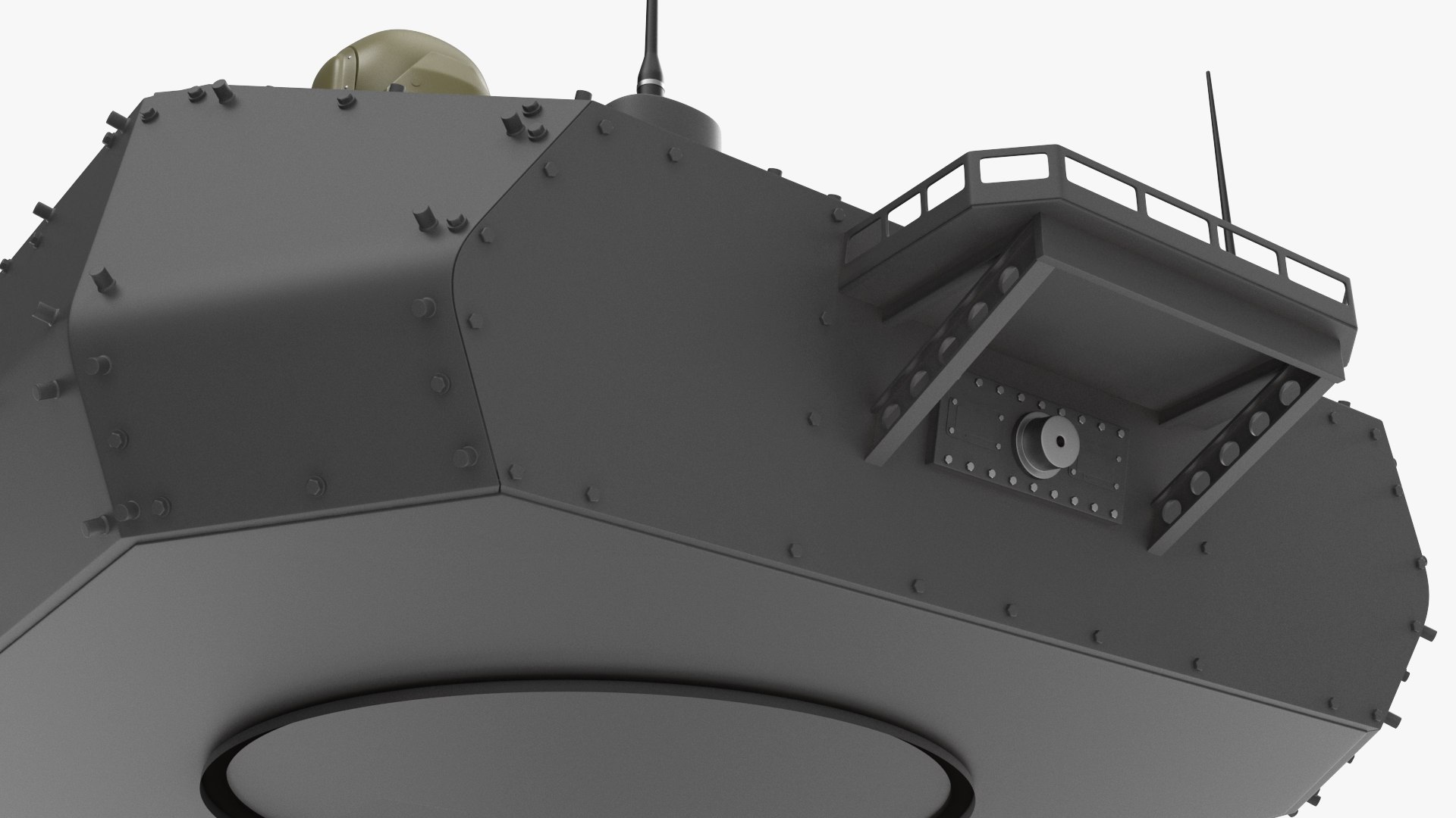 Tank Turret 3D - TurboSquid 1789504