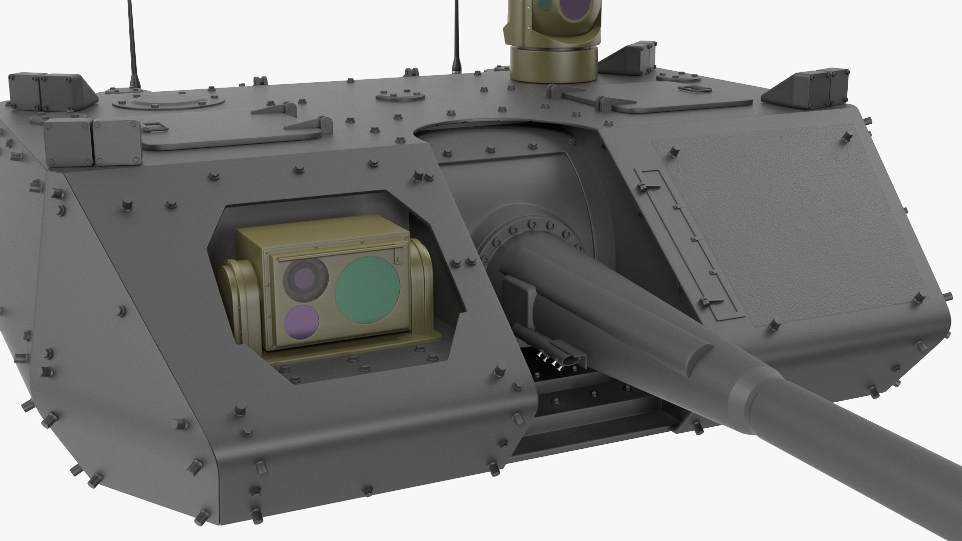 Tank Turret 3D - TurboSquid 1789504