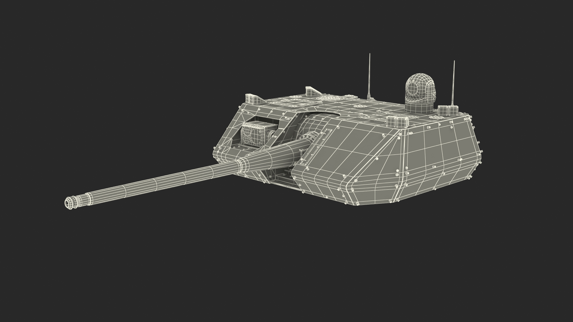Tank Turret 3D - TurboSquid 1789504