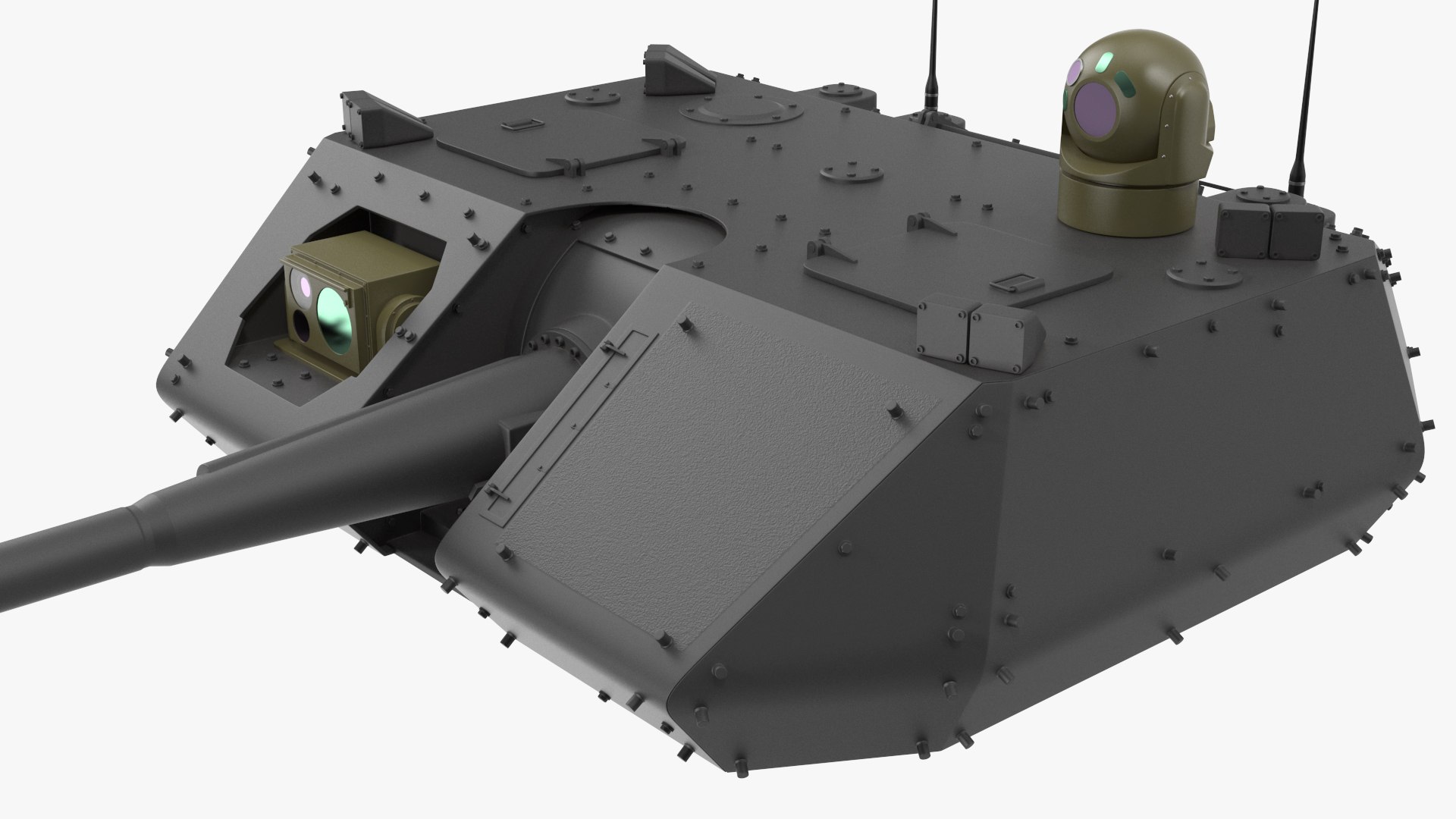 Tank Turret 3D - TurboSquid 1789504