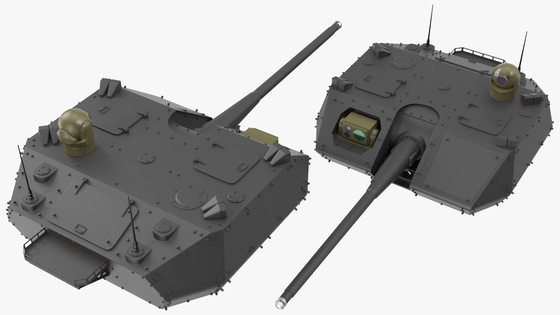 Tank Turret 3D - TurboSquid 1789504