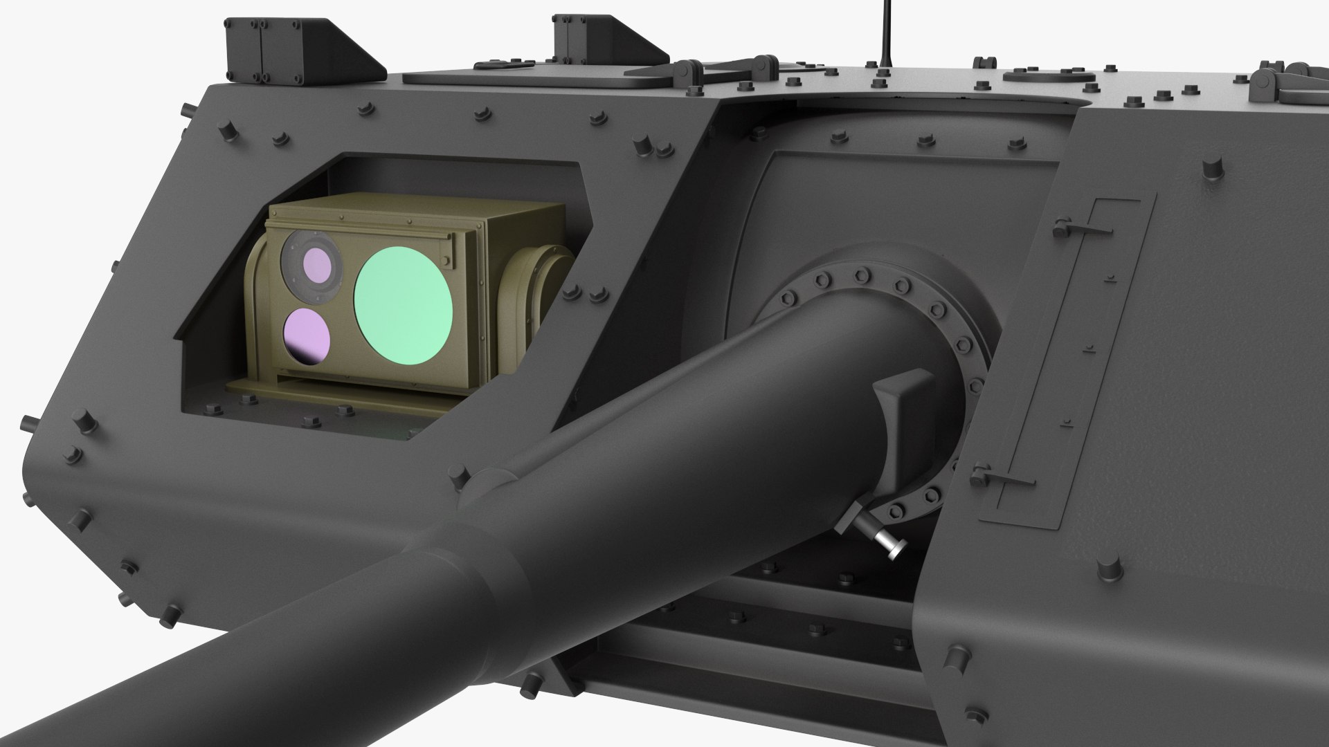 Tank Turret 3D - TurboSquid 1789504