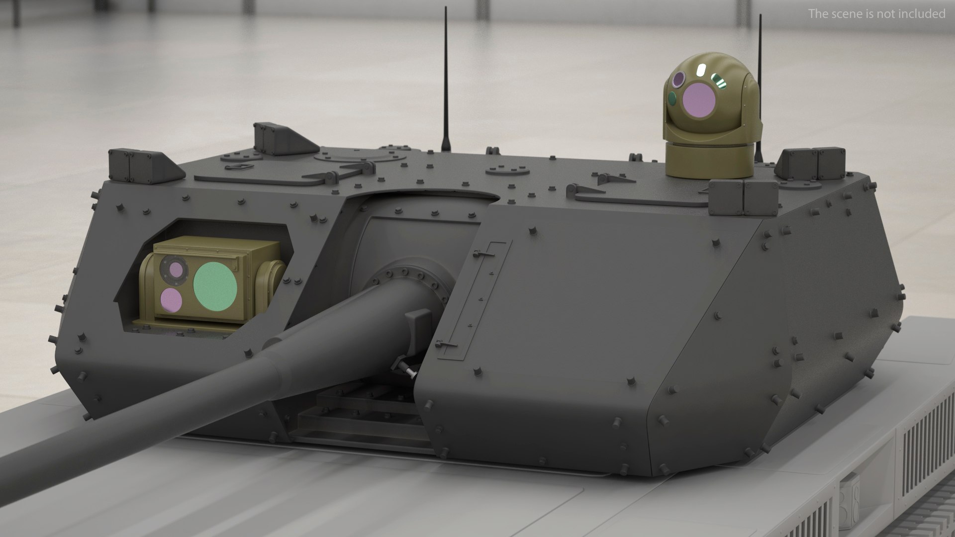 Tank Turret 3D - TurboSquid 1789504