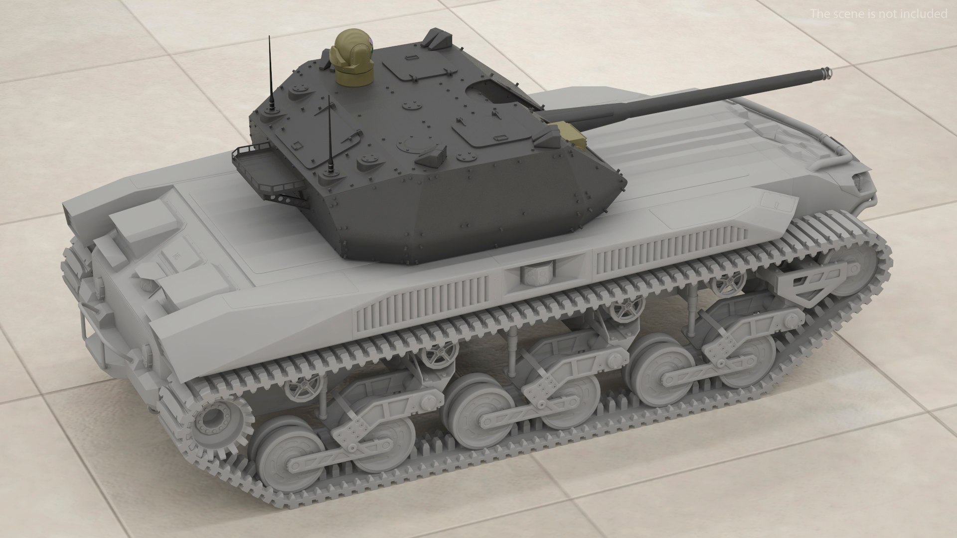 Tank Turret 3D - TurboSquid 1789504