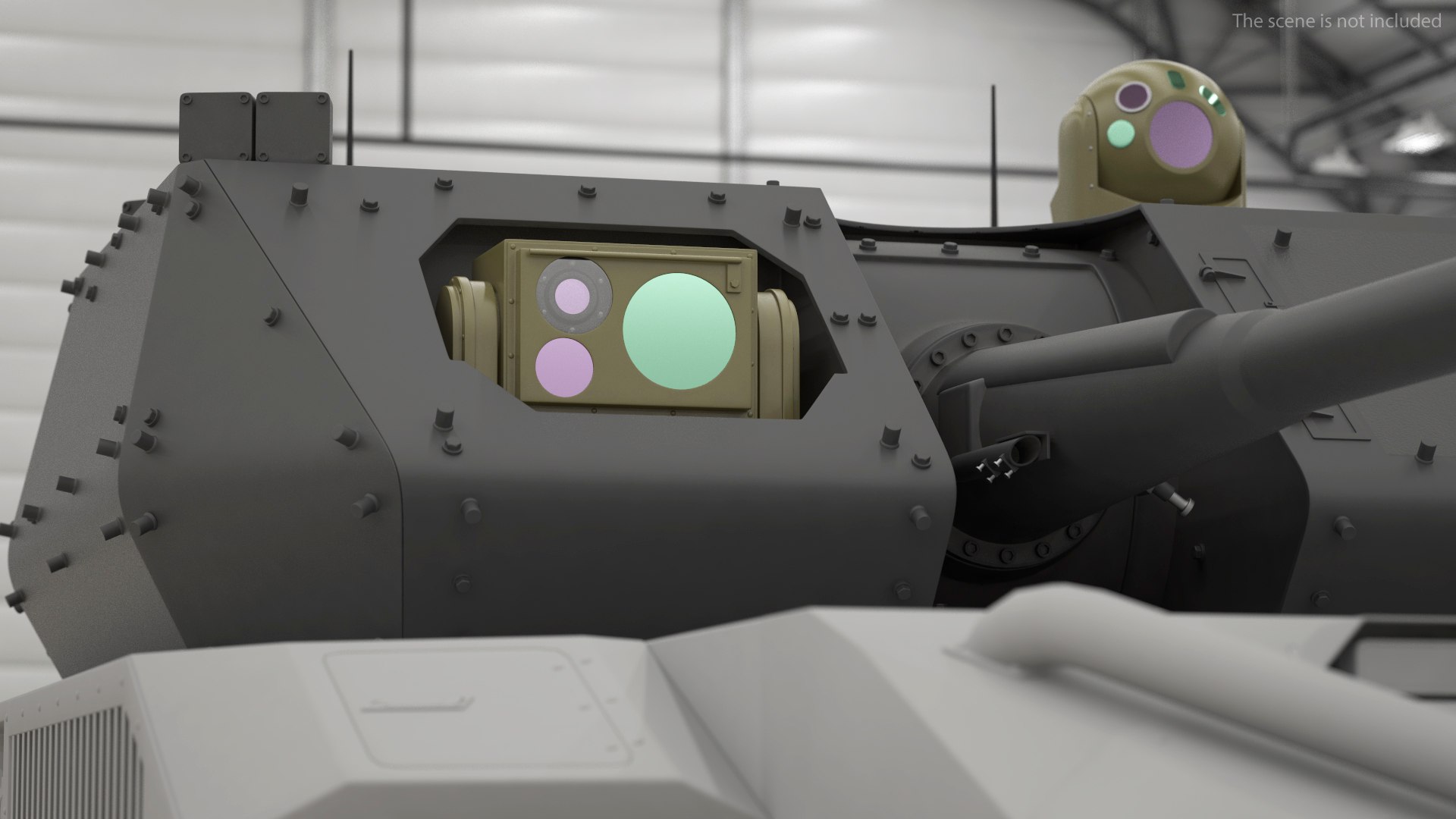 Tank Turret 3D - TurboSquid 1789504