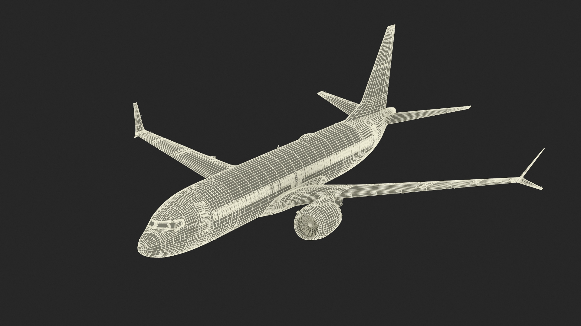 3D Aircraft Boeing 737 MAX 8 In Flying Model - TurboSquid 2328274