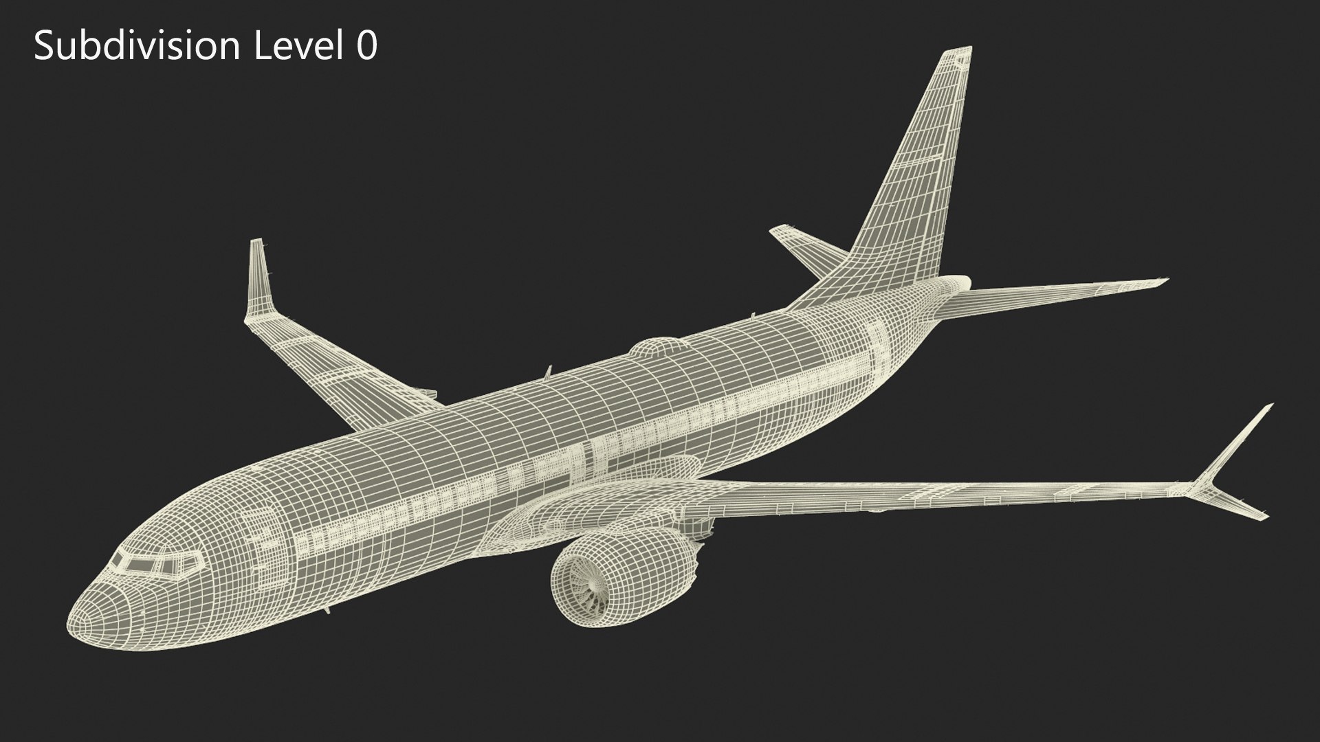 3D Aircraft Boeing 737 MAX 8 In Flying Model - TurboSquid 2328274