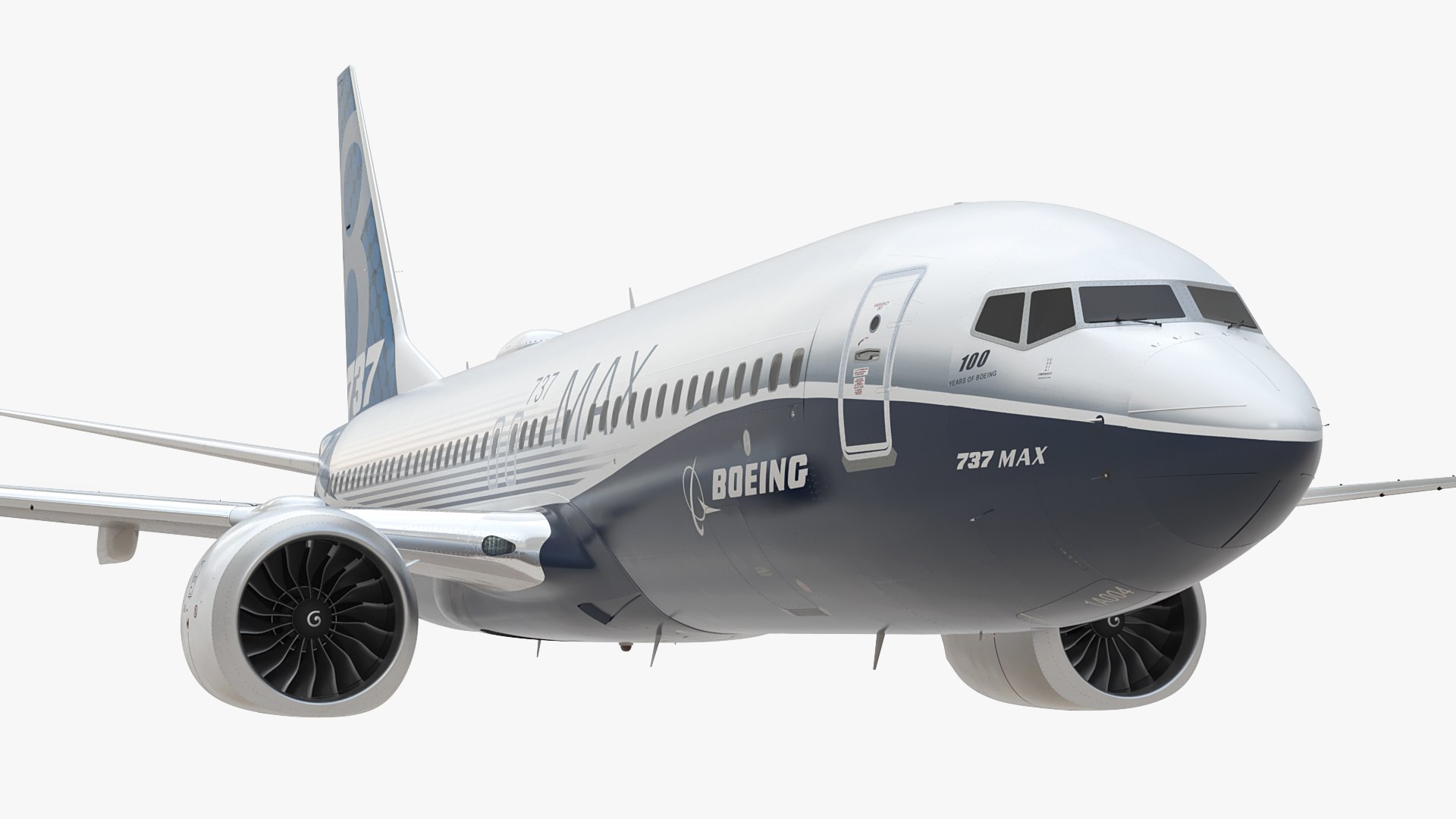 3D Aircraft Boeing 737 MAX 8 In Flying Model - TurboSquid 2328274