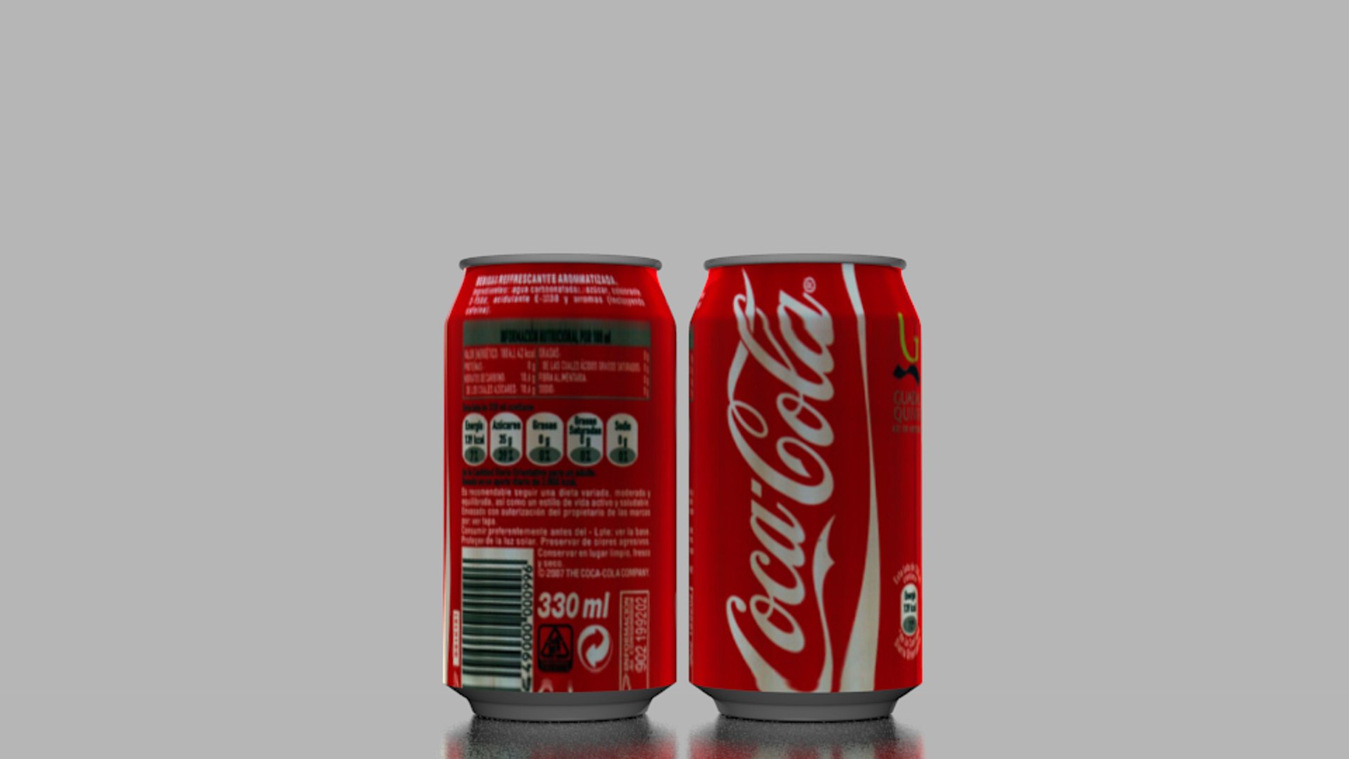 Coke 3d Model