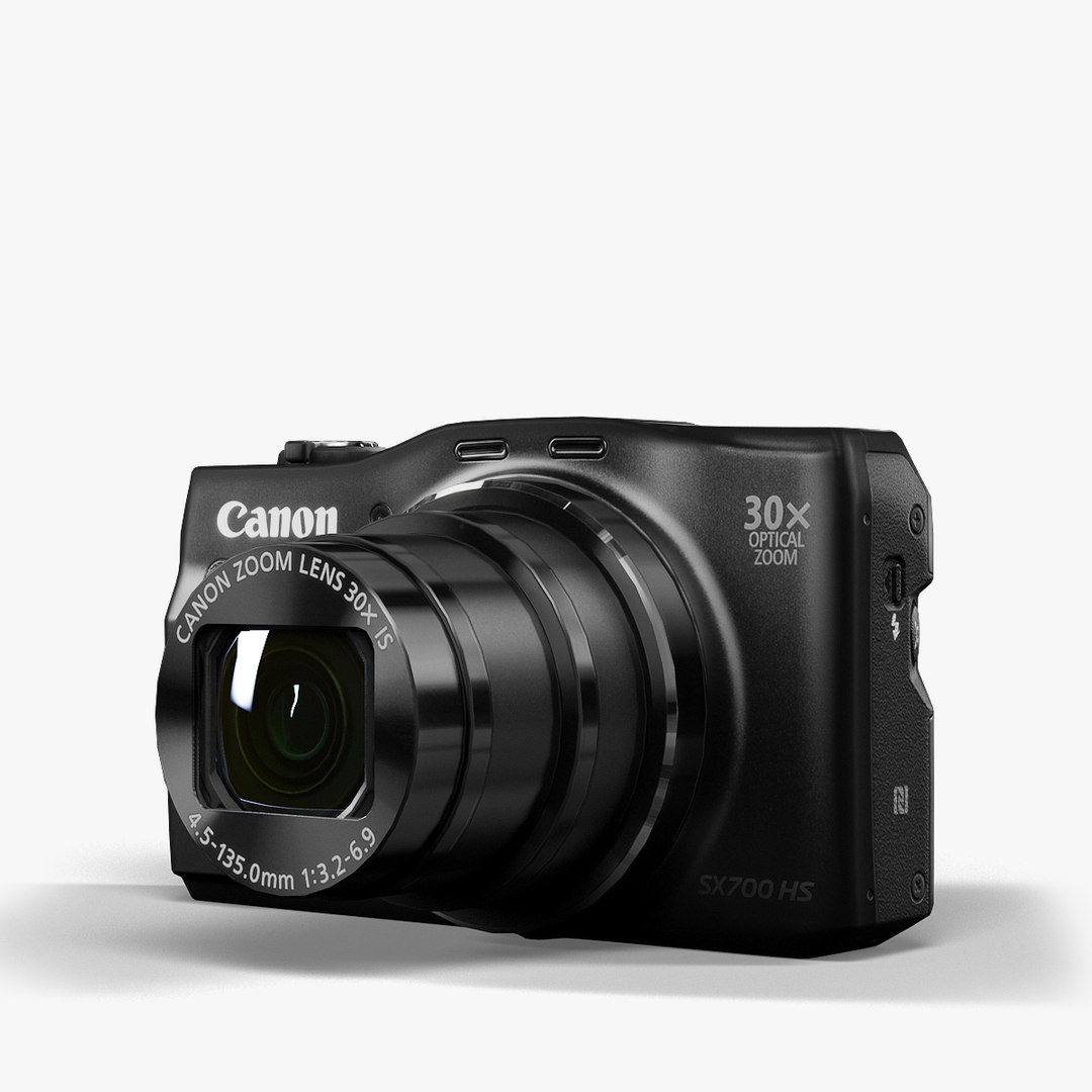 Camera Canon Powershot Sx700 3d Model