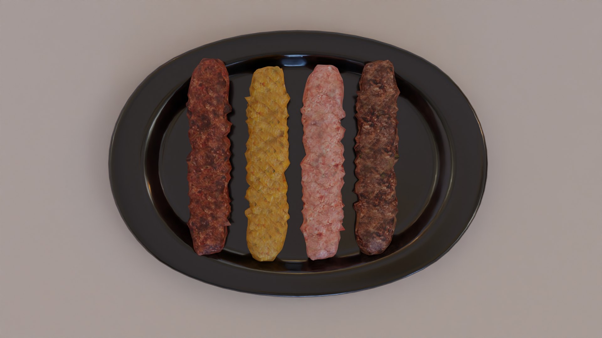 3D Kabab - TurboSquid 2409970
