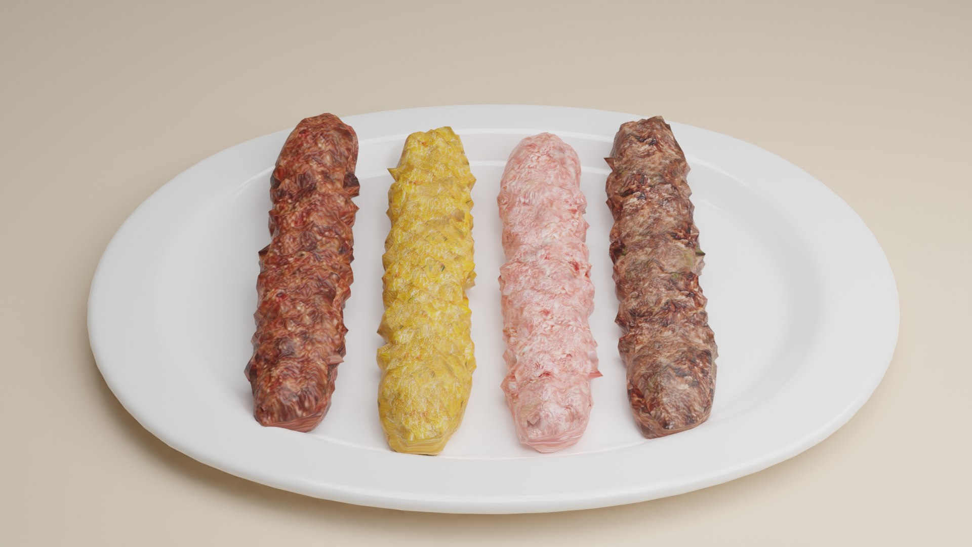 3D Kabab - TurboSquid 2409970