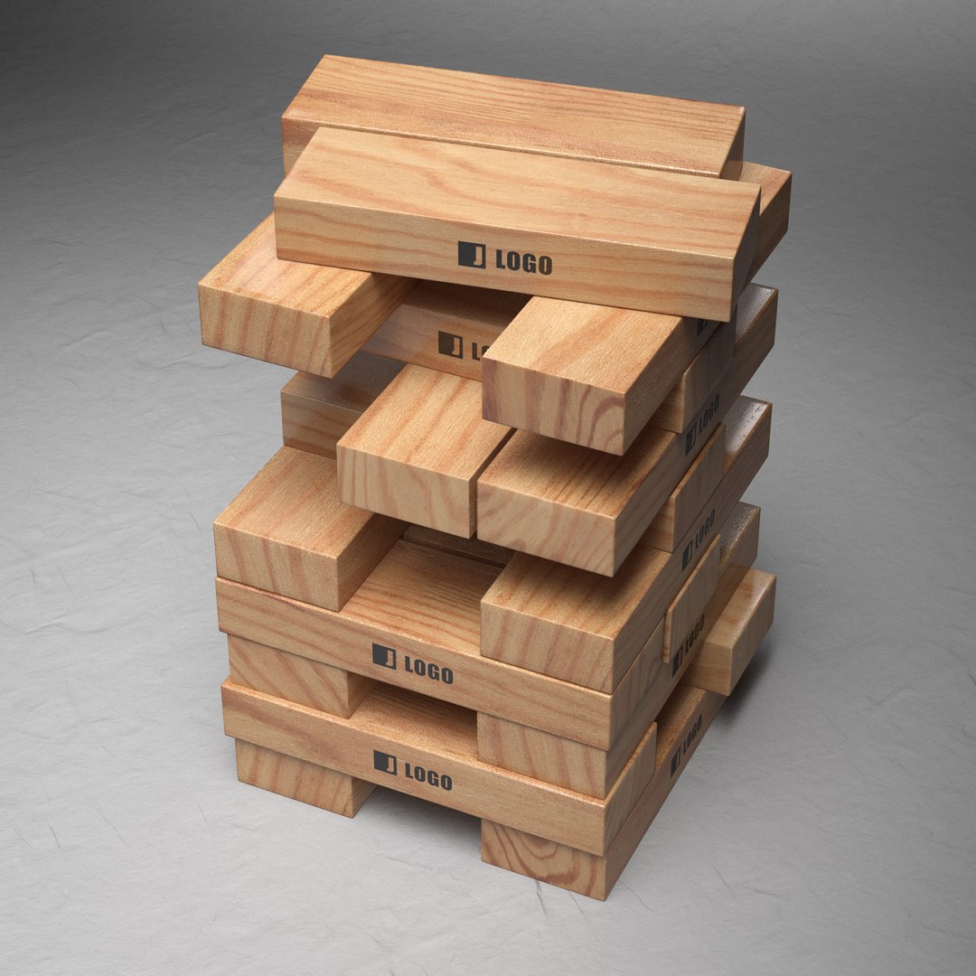 Max Jenga Gaming Blocks