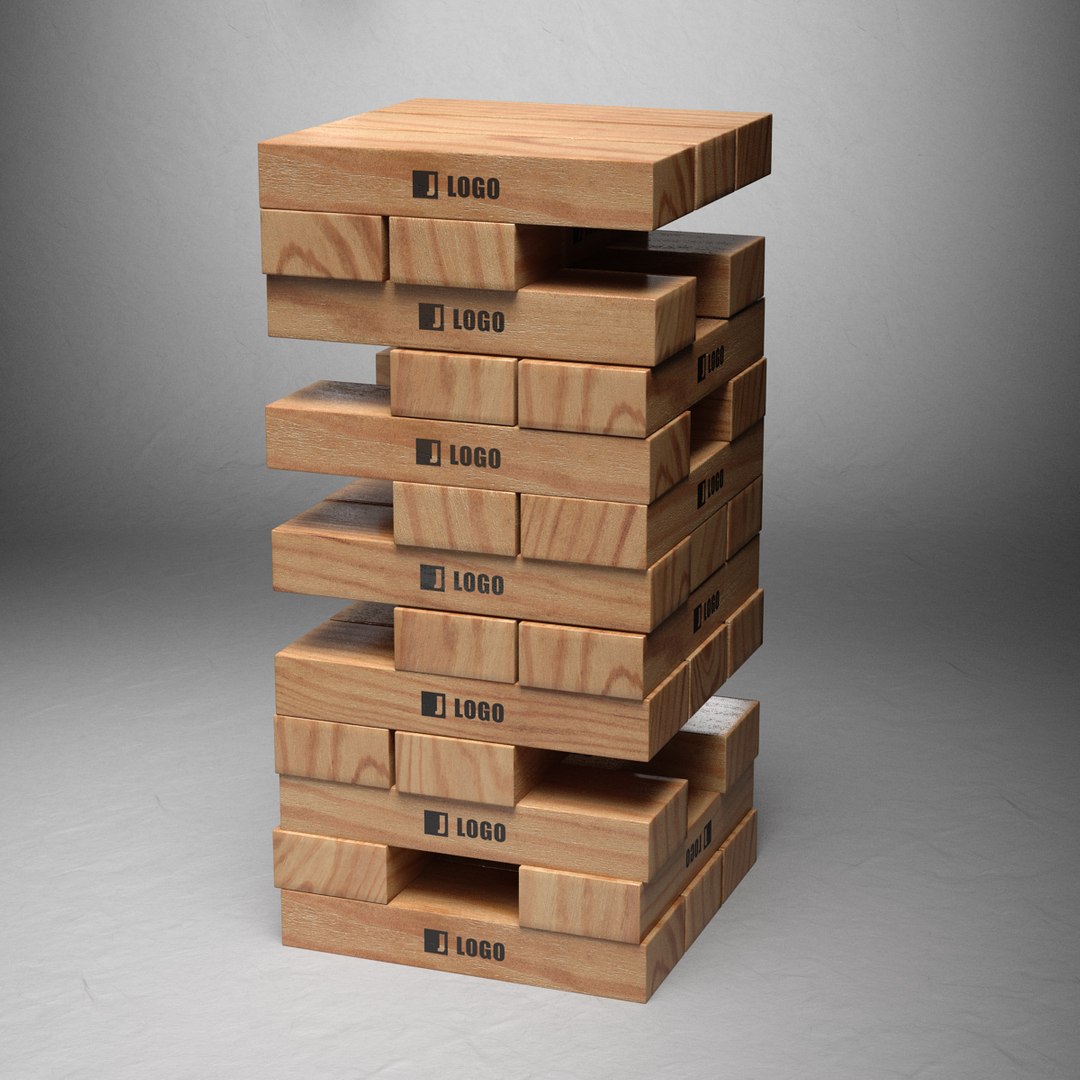 Max Jenga Gaming Blocks