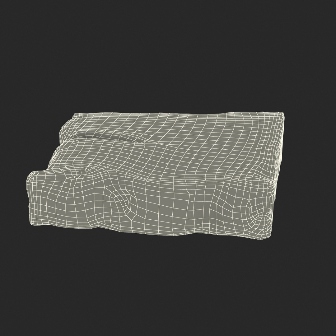 Concrete Chunk 3d Model