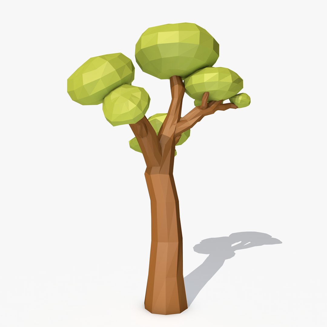 3d Cartoon Tree
