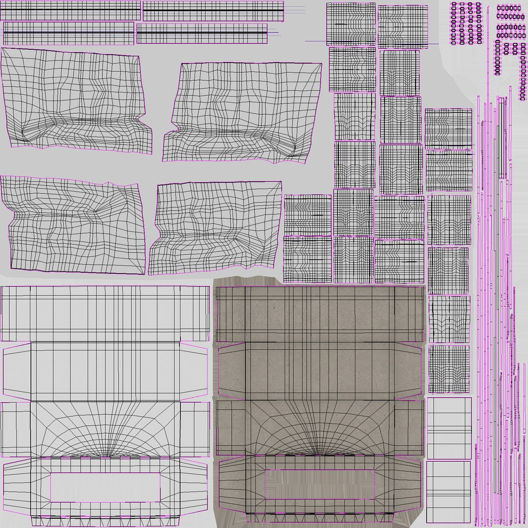 Plastic Wrap Boxes 3D Model - TurboSquid 1233140