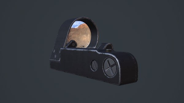 modelo 3d Visor de rifle OKP-7 "Osa" - TurboSquid 1036599