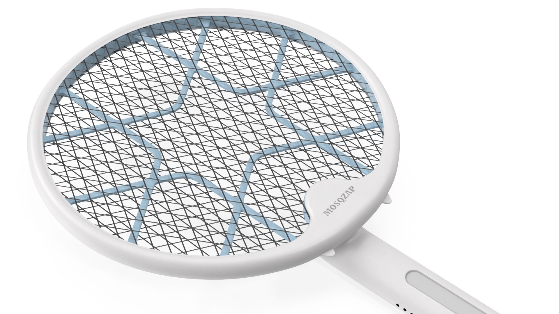 Mosqzap Foldable Bug Zapper Racket 3D - TurboSquid 2167692