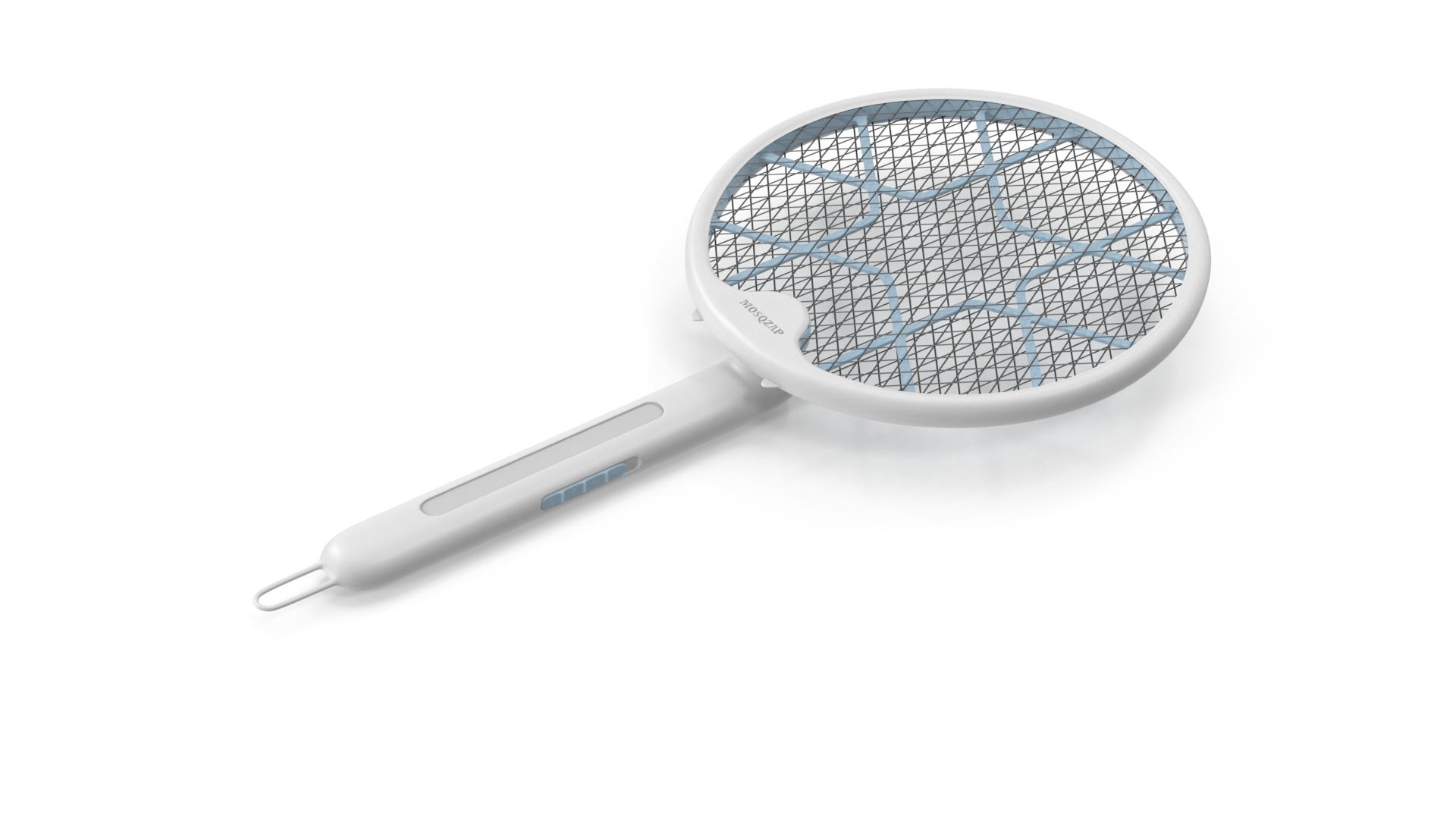 Mosqzap Foldable Bug Zapper Racket 3D - TurboSquid 2167692